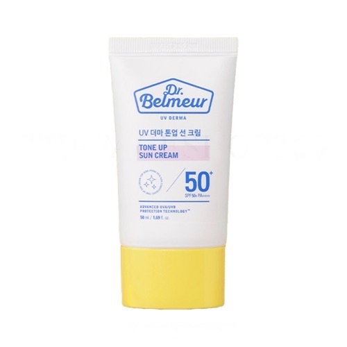 Dr. tone-enhancing sunscreen for acne-prone skin Belmeur Tone Up Sun ...