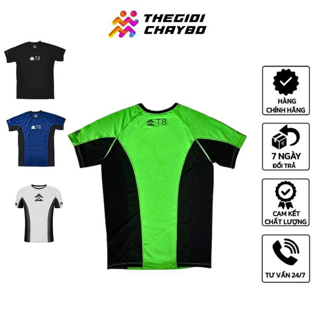 Women's T8 Iced Tee Sports Running T-shirt - Cool, Thin, Light, Quick ...