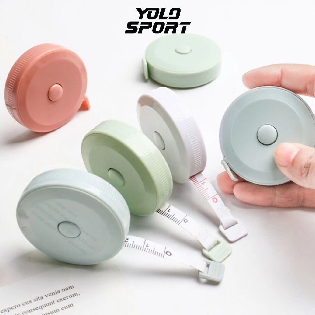 Mini Automatic Retractable Tape Measure 1.5 Meter Round Box for ...