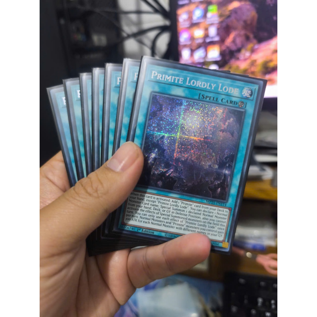 [Yugioh Funny Shop] 1 card MP25-EN114 "Primite Lordly Lode" Prismatic ...