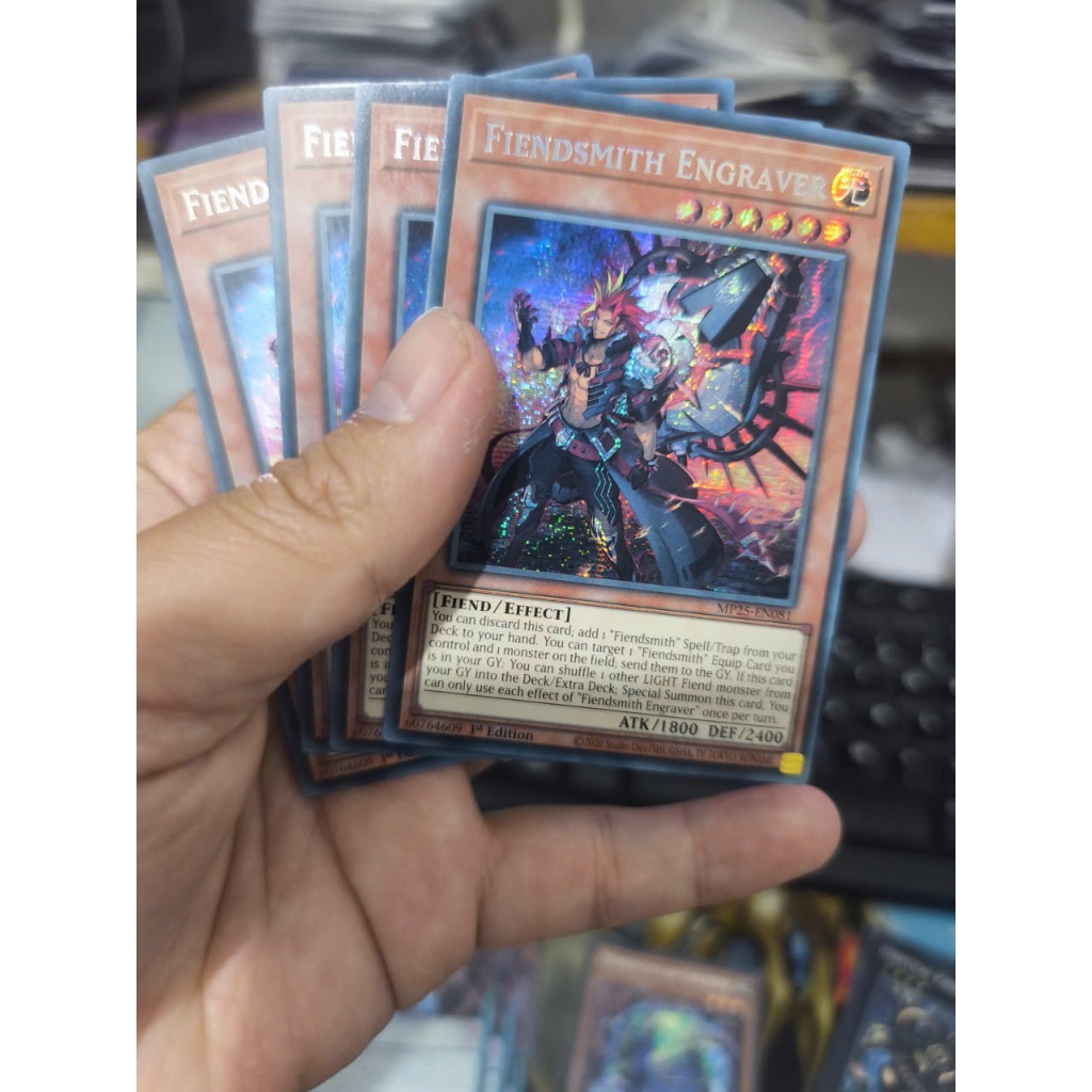[Yugioh Funny Shop] 1 card MP25-EN081 - Fiendsmith Engraver - Prismatic ...