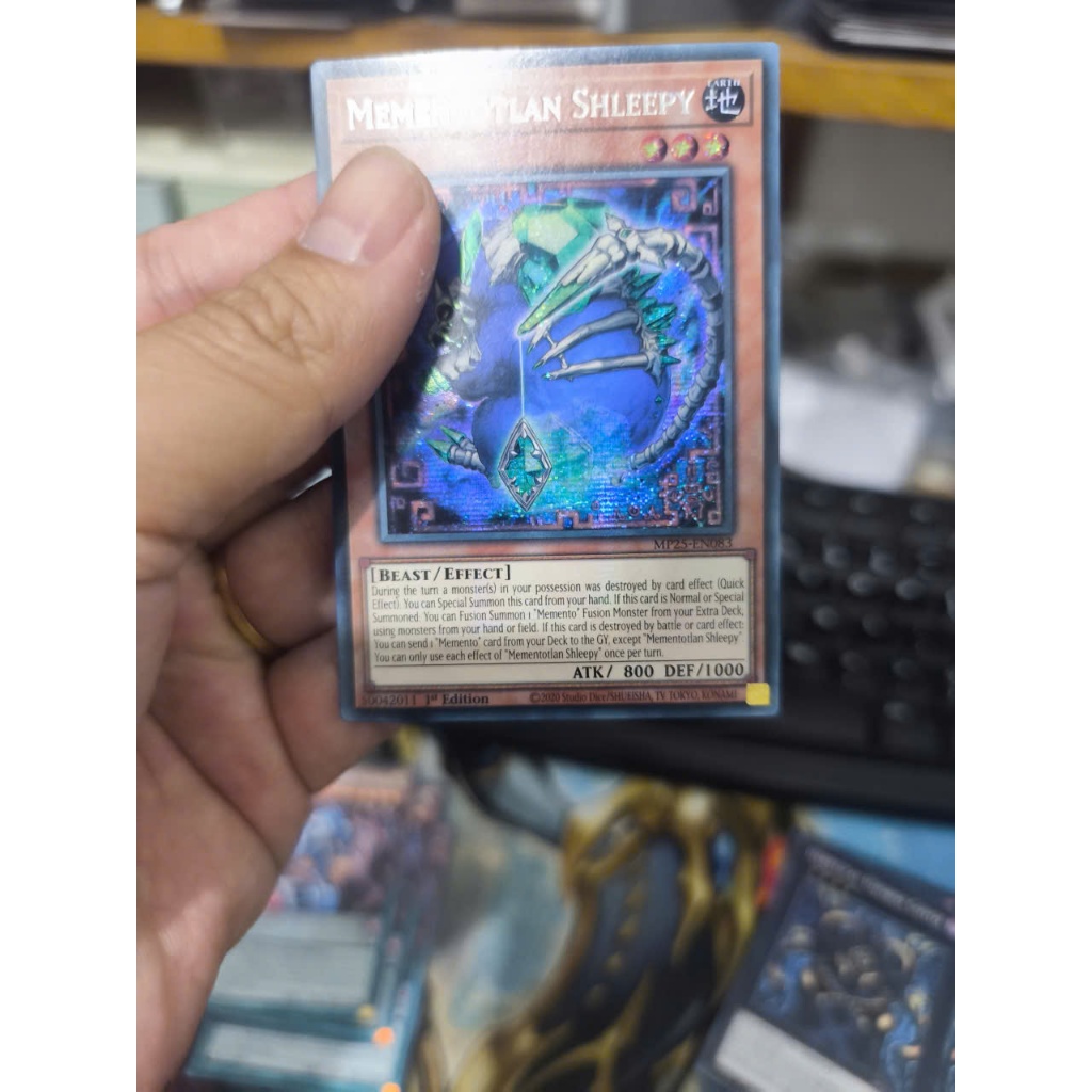 [Yugioh Funny Shop] 1 card MP25-EN083 - Mementotlan Shleepy - Prismatic ...