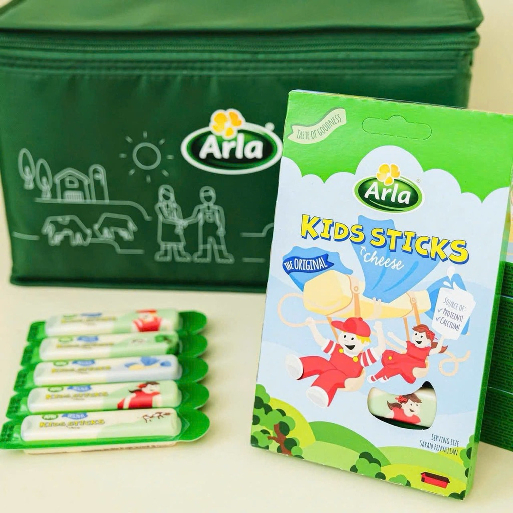 Arla Kids Cheese Sticks Cheese for babies from 1 year old [box of 6 ...