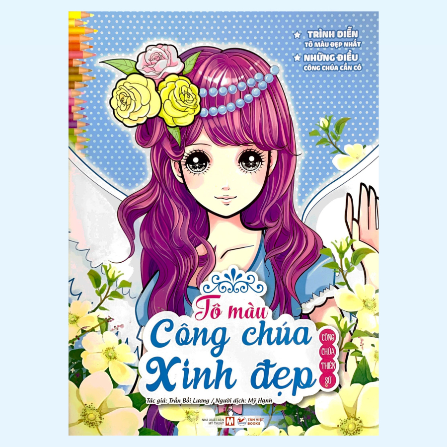 Beautiful Princess Coloring Book - Angel Princess - Reprint (TV ...
