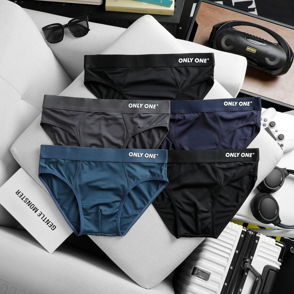 Onlyone Triangle Men's Briefs, High Quality Men's Underwear with 4-way ...