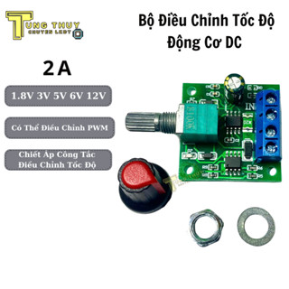 PWM Motor Speed Control Circuit 2A DC 1.8V - 12V 1803BK | Shopee ...