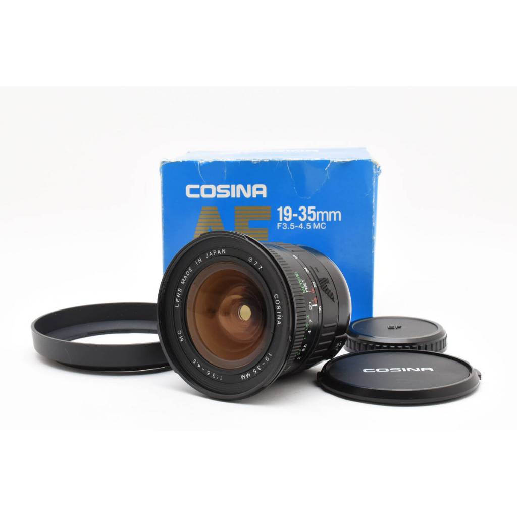 Canon ef Lens Super Wide Cosina 19-35mm (full box 99%) | Shopee Philippines