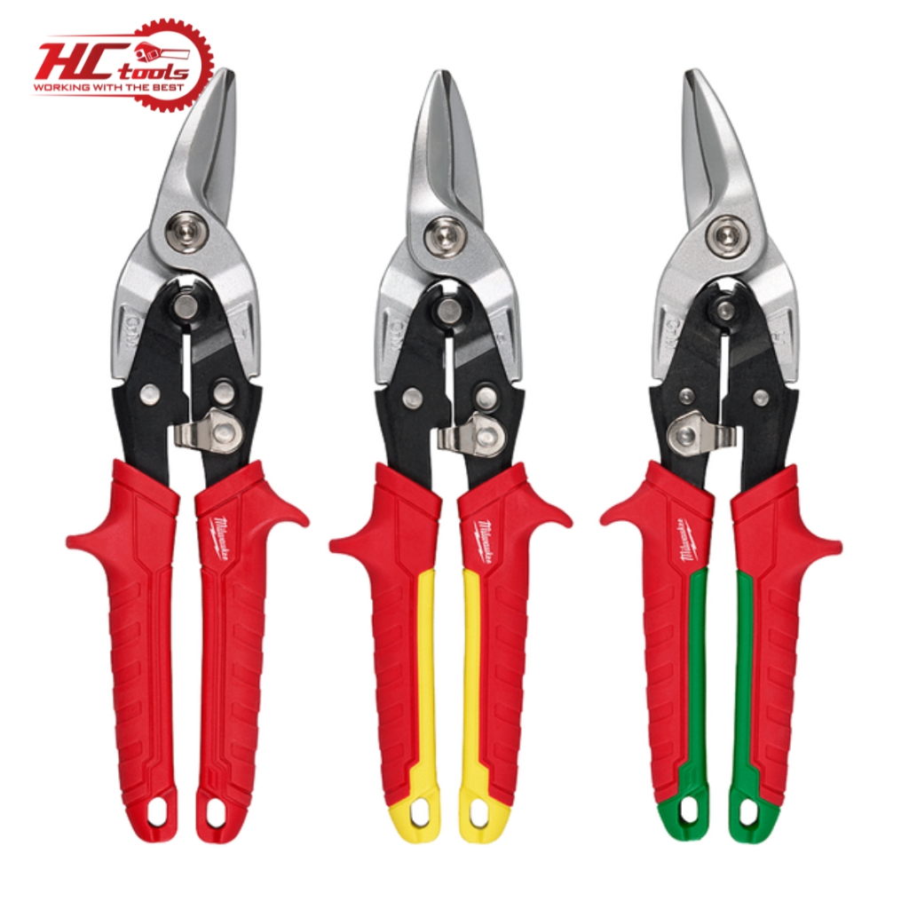 Genuine Milwaukee 10-inch corrugated iron shears, anti-rust Chromium-M ...