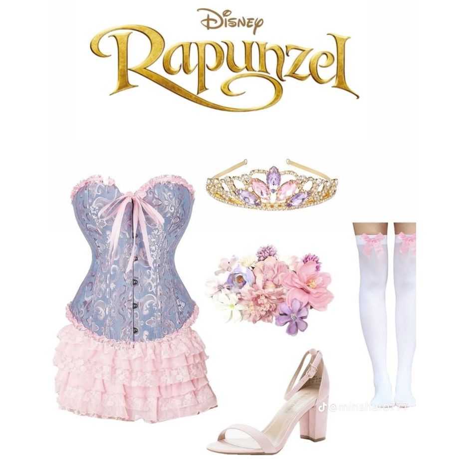 CORSET STORY- disney princess collection rapunzel cloud-haired princess ...