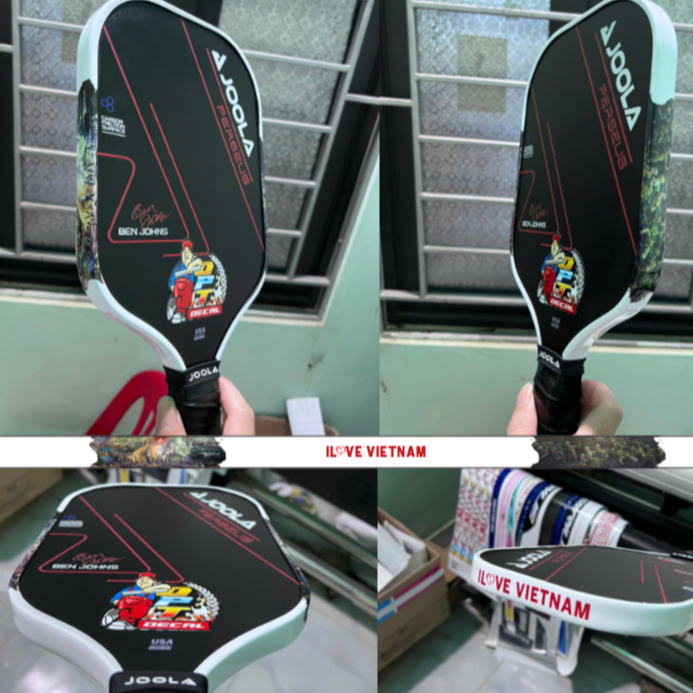 Ilove vietnam model picklebal racket edge sticker - medium paste 14 ...
