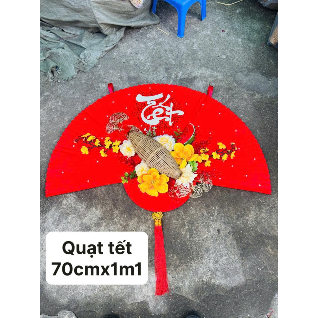 CNY Letter Fan Set with Candle Glue and Hanger | Shopee Philippines