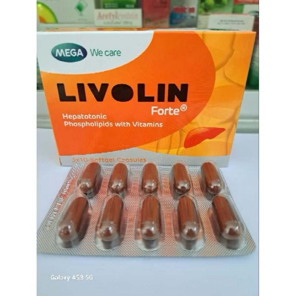 Food to protect liver cells LIVOLIN FORT_ maintain liver function [box ...