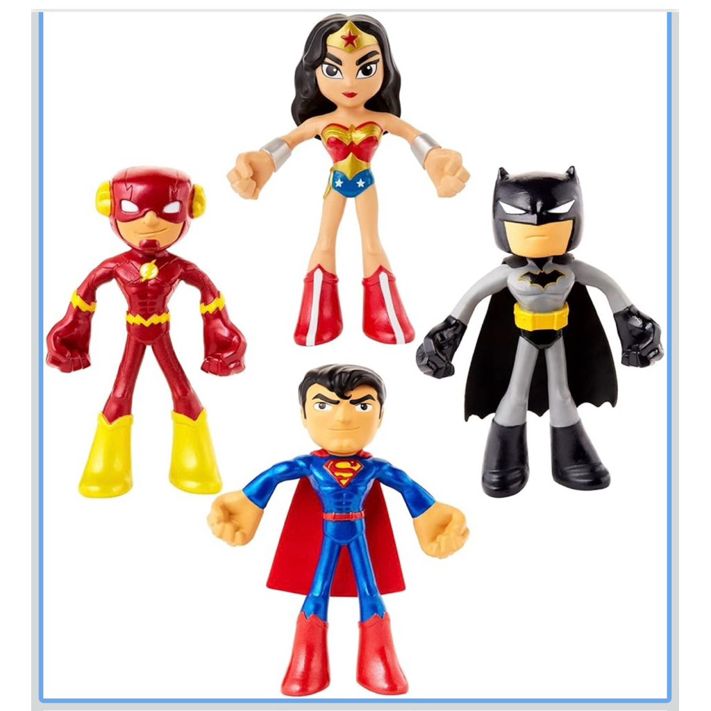 Justice League Model : Batman, The Flash, Superman Flextreme! | Shopee ...