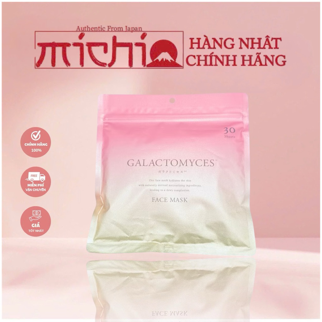 Japanese Galactomyces Face Mask - Bag of 30 | Shopee Philippines