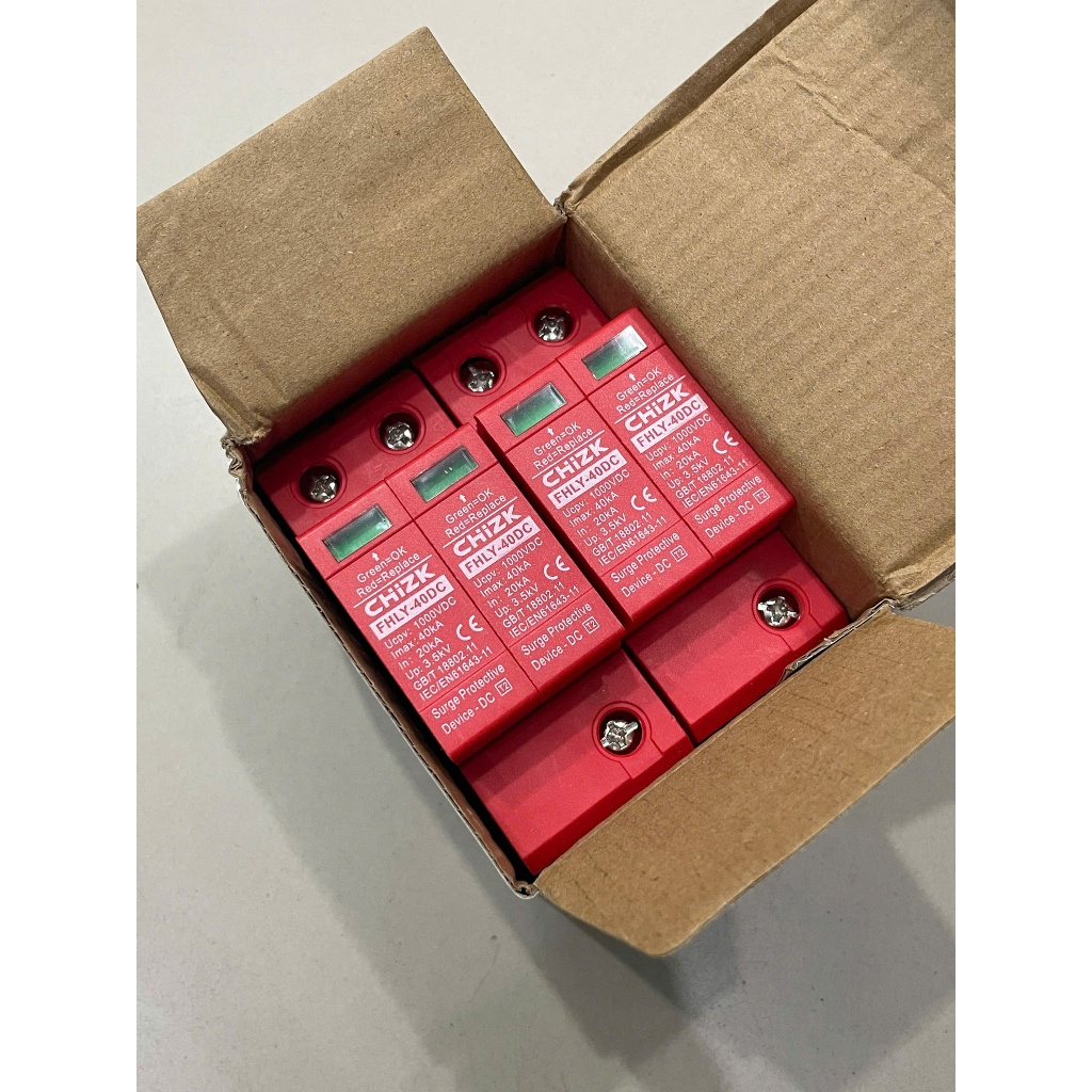 [BOX OF 2 PCS] DC lightning protection, DC lightning cutting, CHIZK DC ...