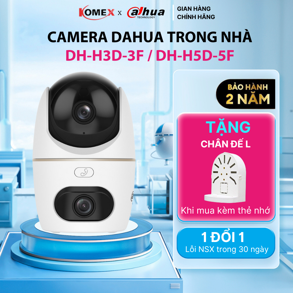 DAHUA 2-eye indoor wifi Camera Hero Dual D1 6MP (DH-H3D-3F)/ Hero Dual ...