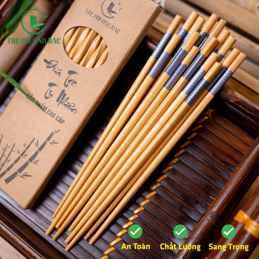 BAMBOO WOOD CHOPS WITH GREEN FRAME PHUONG NORTH COMBO 30 PAIRS OF ...