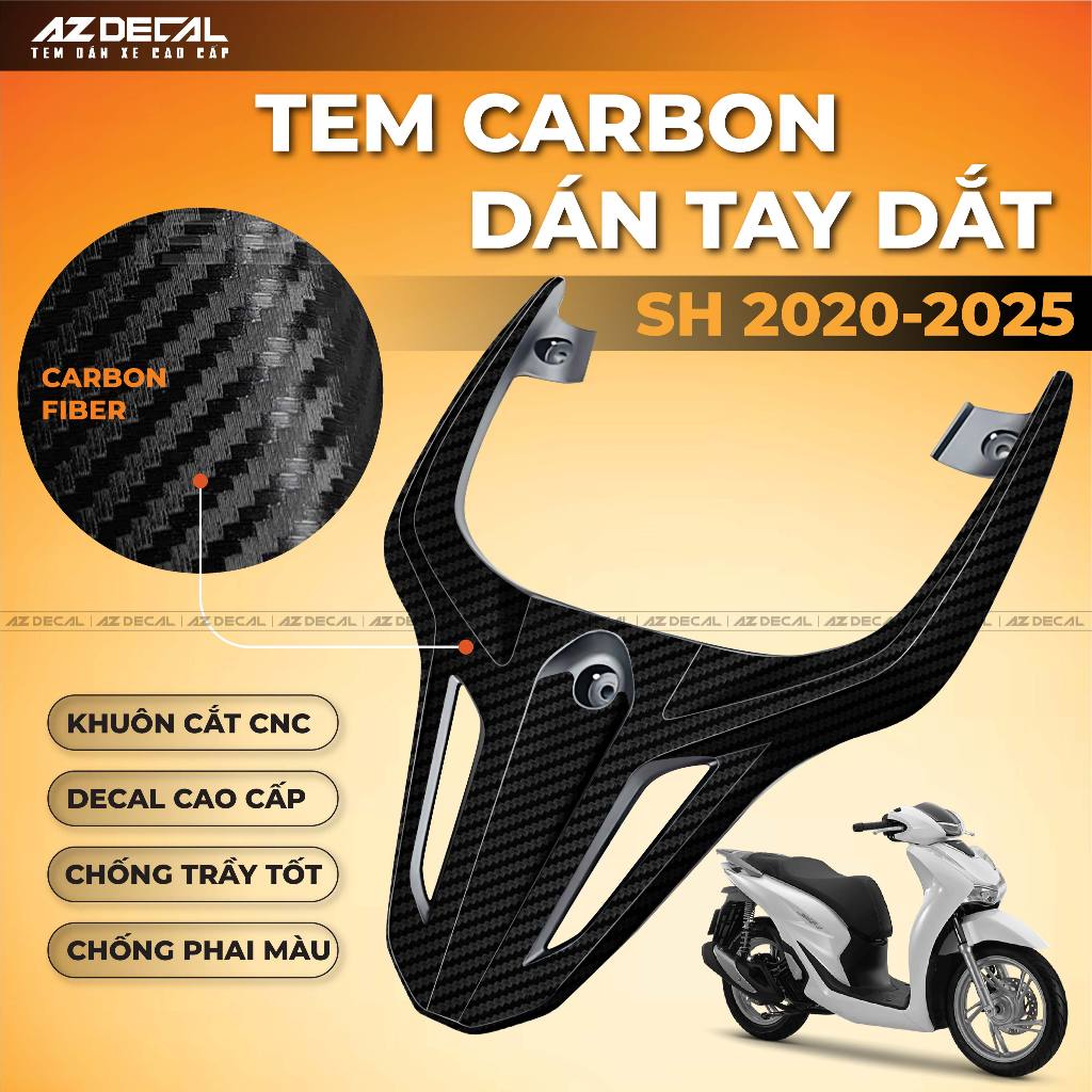 Excellent Carbon SH 2020-2025 Port Sticker | Waterproof and Scratch ...
