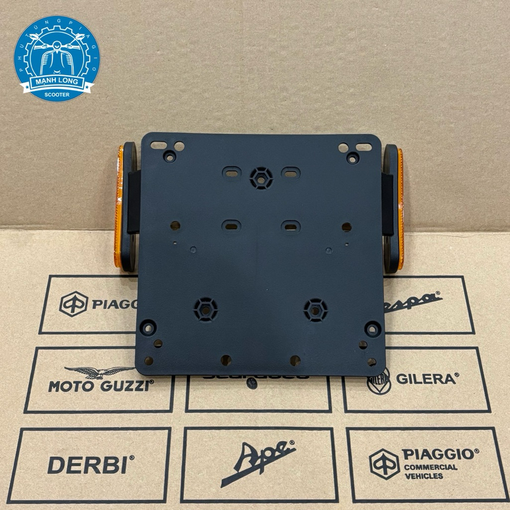 Vespa GTS/GTV 125-310 License Plate Holder (New 2022 design, with 2 ...