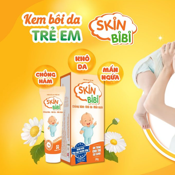 Skin Bibi children's Skin cream moisturizes, prevents diaper rash ...