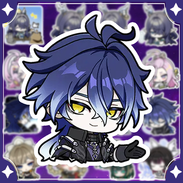 [Genshin Impact] Sticker Lauma, Flins, Aino, Nefer and other characters ...