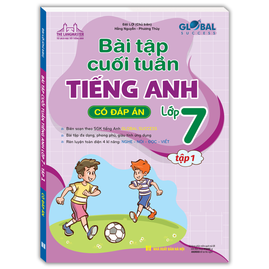 Book - GLOBAL SUCCESS - English Weekend Exercises Grade 7 Volume 1 ...
