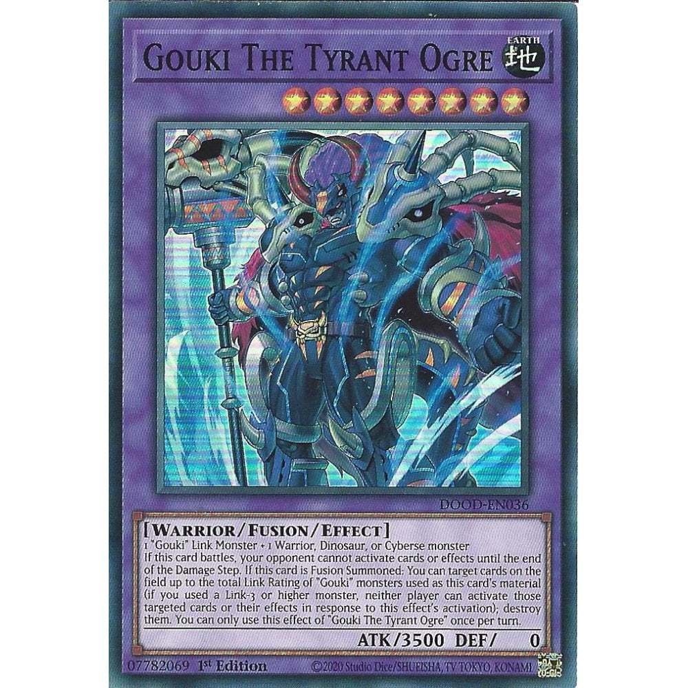 [KW2 Yugioh]* [EN-UK] Card DOOD-EN036 Gouki The Tyrant Ogre : Super ...