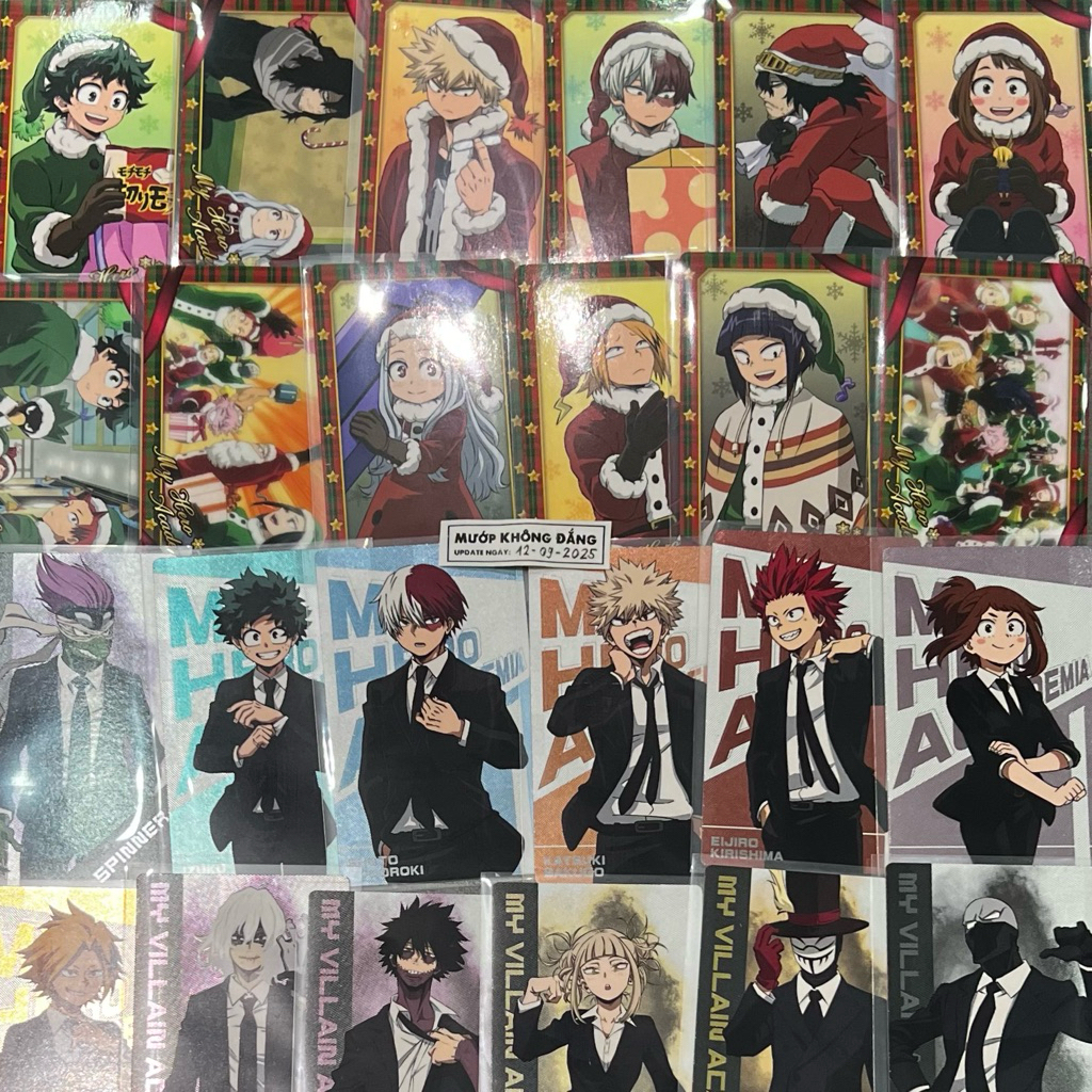 [MHA AVAILABLE - P29] metal card MY HERO ACADEMIA vol SUIT vol ...
