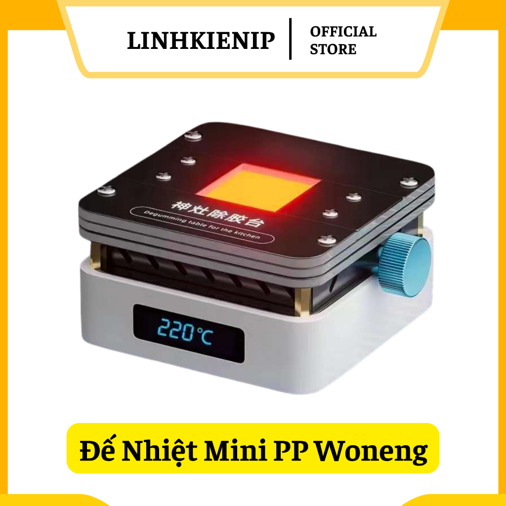 Mini Heat Base Specialized in Cleaning IC Glue/ Sieve Socket PP Woneng ...