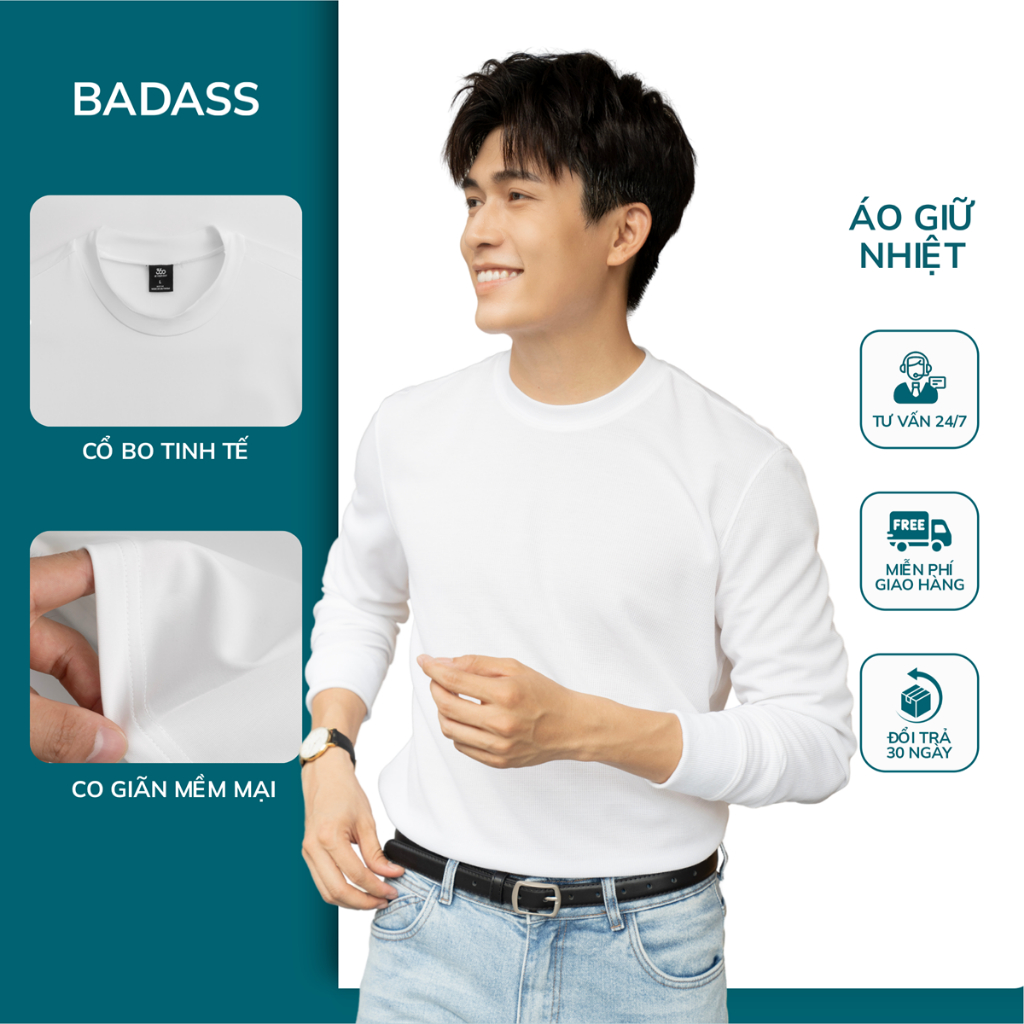 HEATTECH Soft Elastic Thermal Jacket BADASS Body Thermal Retention ...