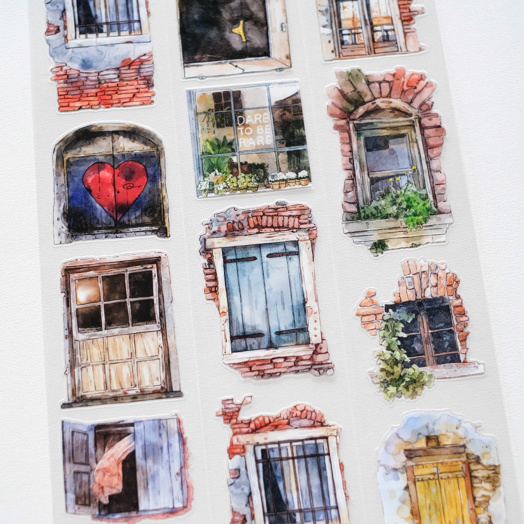 Pet tape sticker window box Ding Ding cycle 166cm meohime | Shopee ...