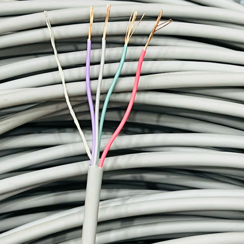 Japanese yard signal wire, 4 cores, 1 cool, sold by the meter, small ...