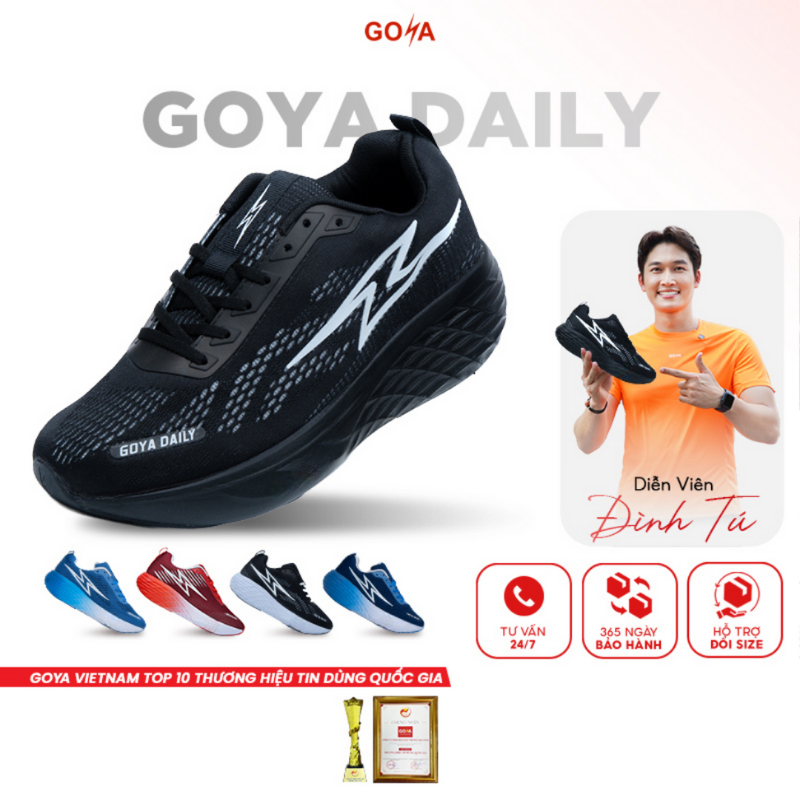 GOYA DAILY PLUS Men's and Women's Running Sports Shoes 2025 - Soft ...