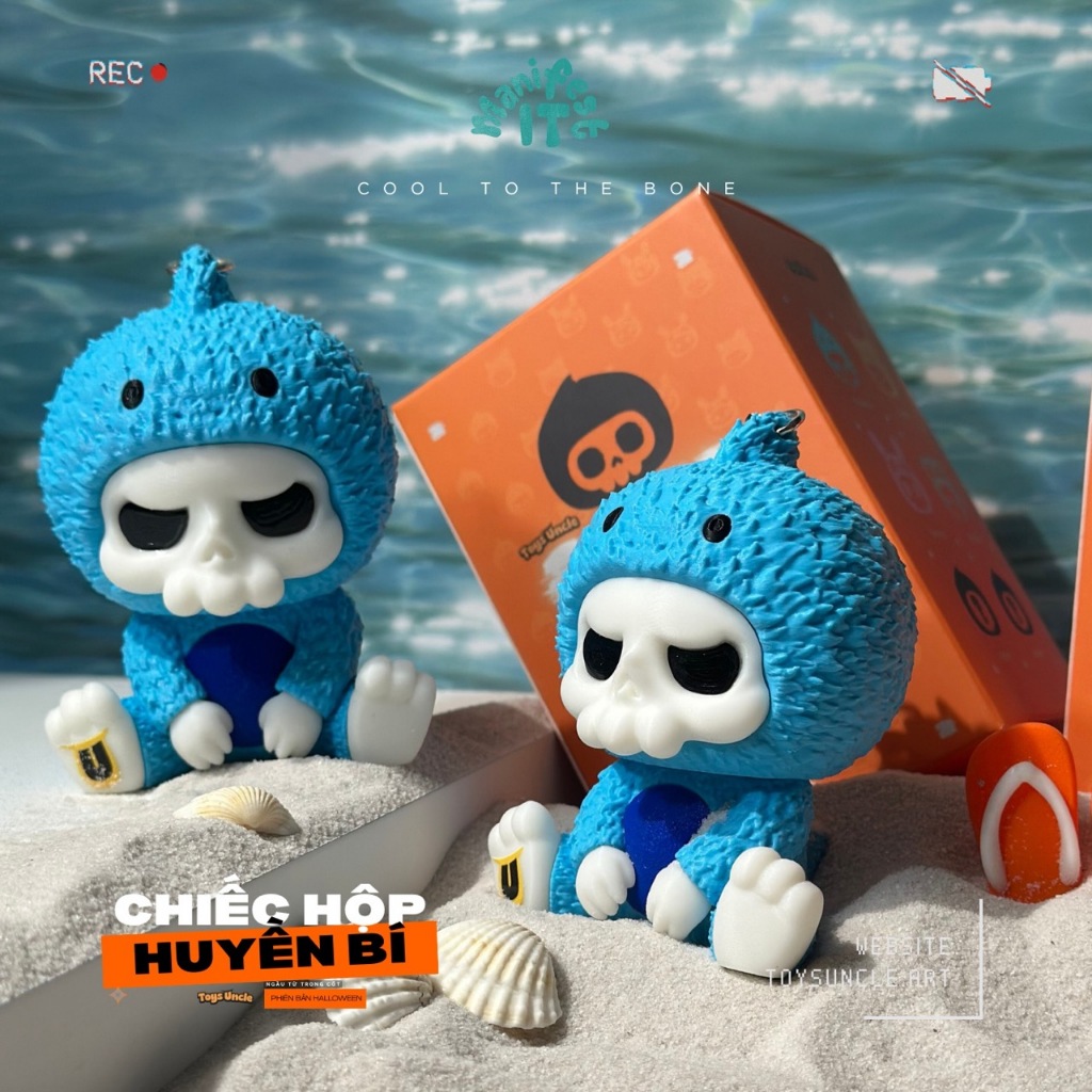 Blind Box / Blindbox Toys Uncle Cool to the Bone 3D Printed Model ...