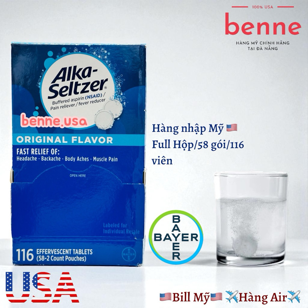 [American product] Alka Seltzer Original 116v | Shopee Philippines