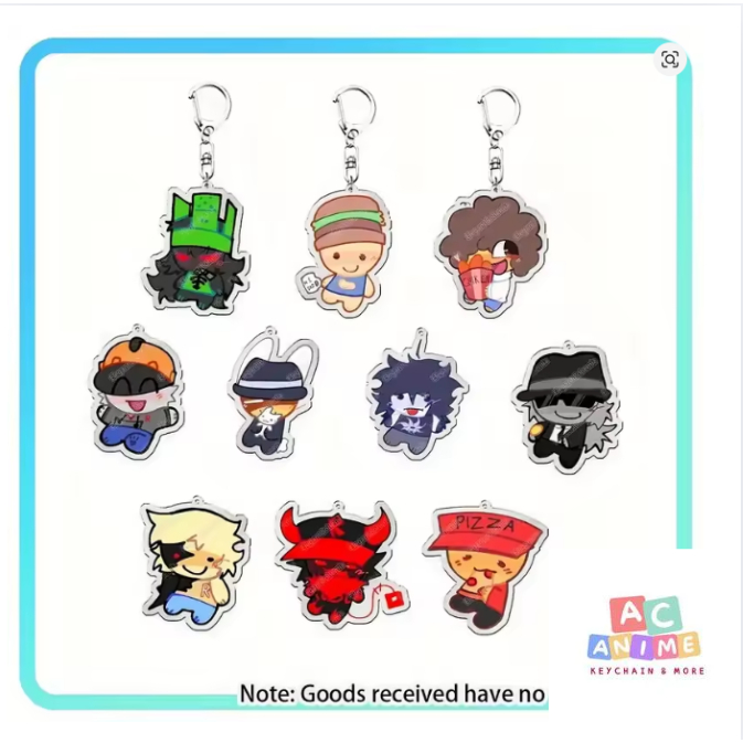 Acrylic Forsaken Keychains HOT Game Guest 1337 Noob Sedletsky John Doe ...
