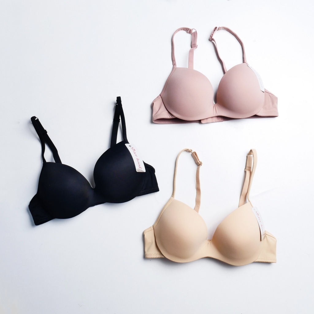 Sister Hood hidden underwire thin foam bra | Shopee Philippines