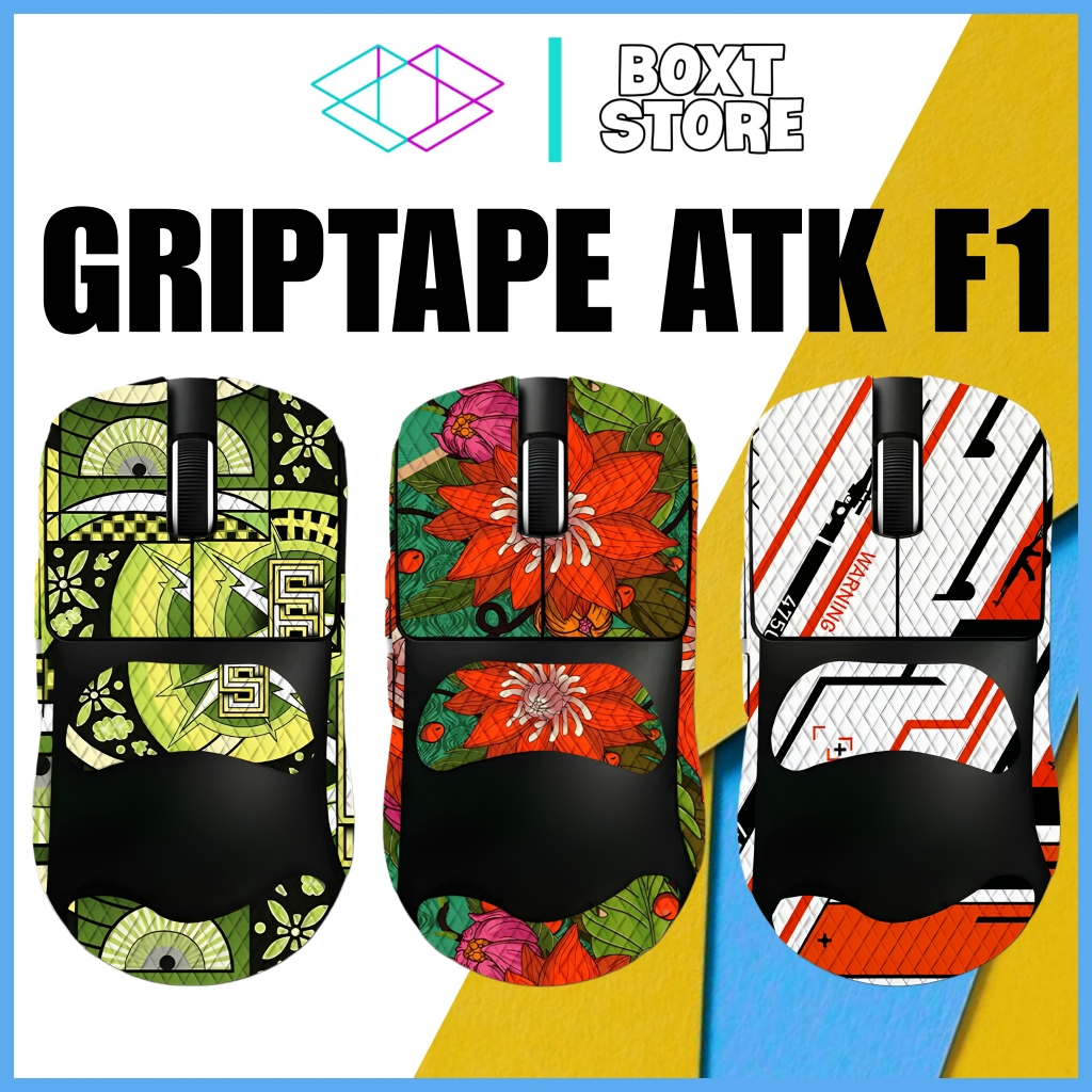 ATK F1 V2 Pro Max Ultimate Extreme 3M Anti-Slip Mouse Grip Tape Sticker ...