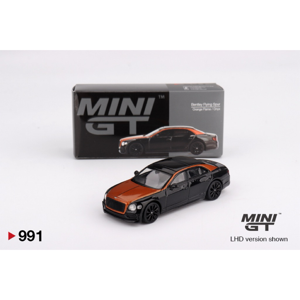 Mini GT 1:64 Bentley Flying Spur Orange Flame / Onyx Model Car | Shopee ...