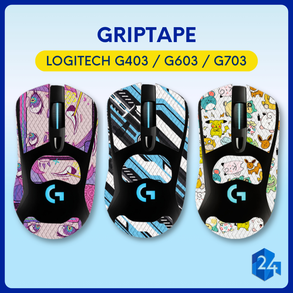 Logitech Mouse Grip Tape Anti-Slip Sticker G403 - G603 - G703 Hero ...