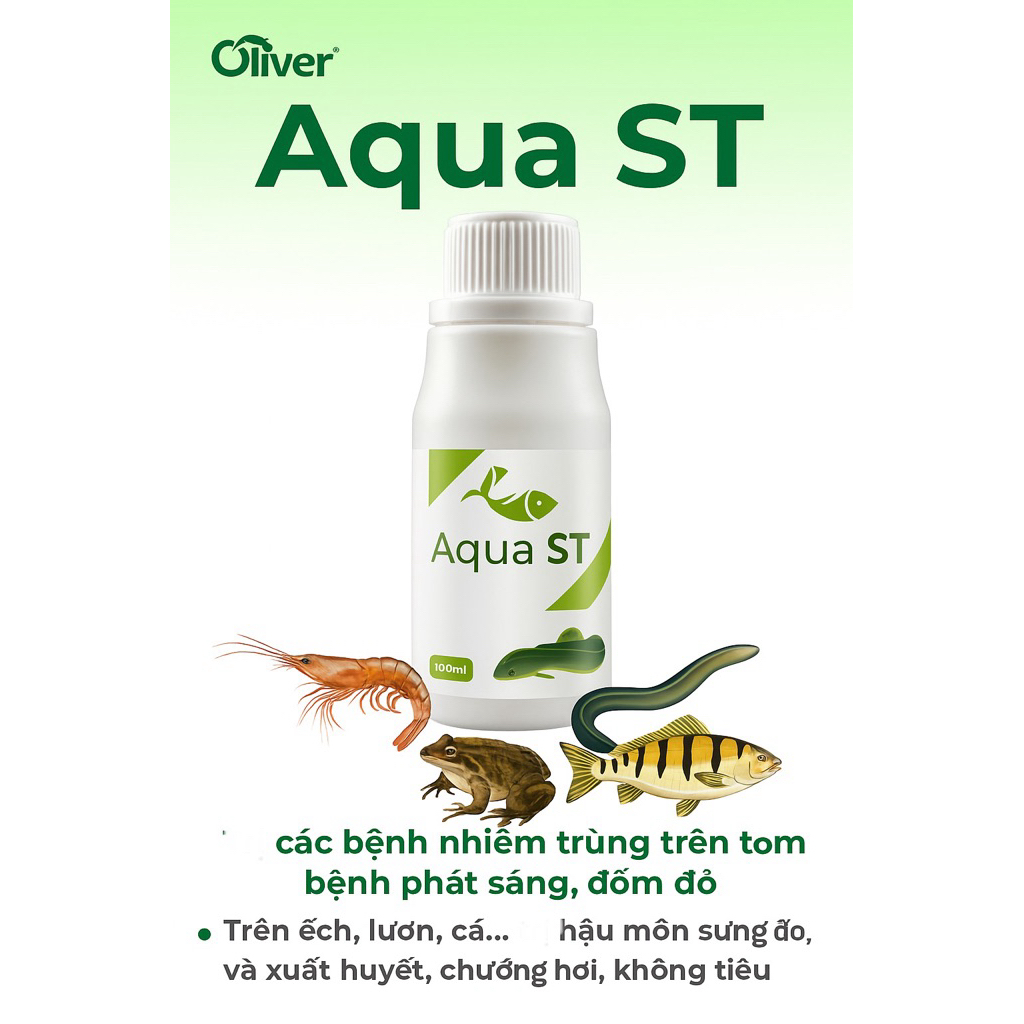 TRI Aqua ST milk form 100ml sulfa 40%+trime 8%, On frogs, eels, fish ...