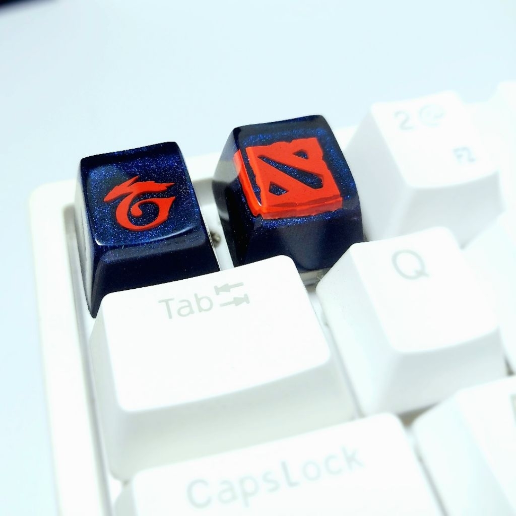 Log0 art resin Keycap "fried chicken", dota profile OEM for mechanical ...