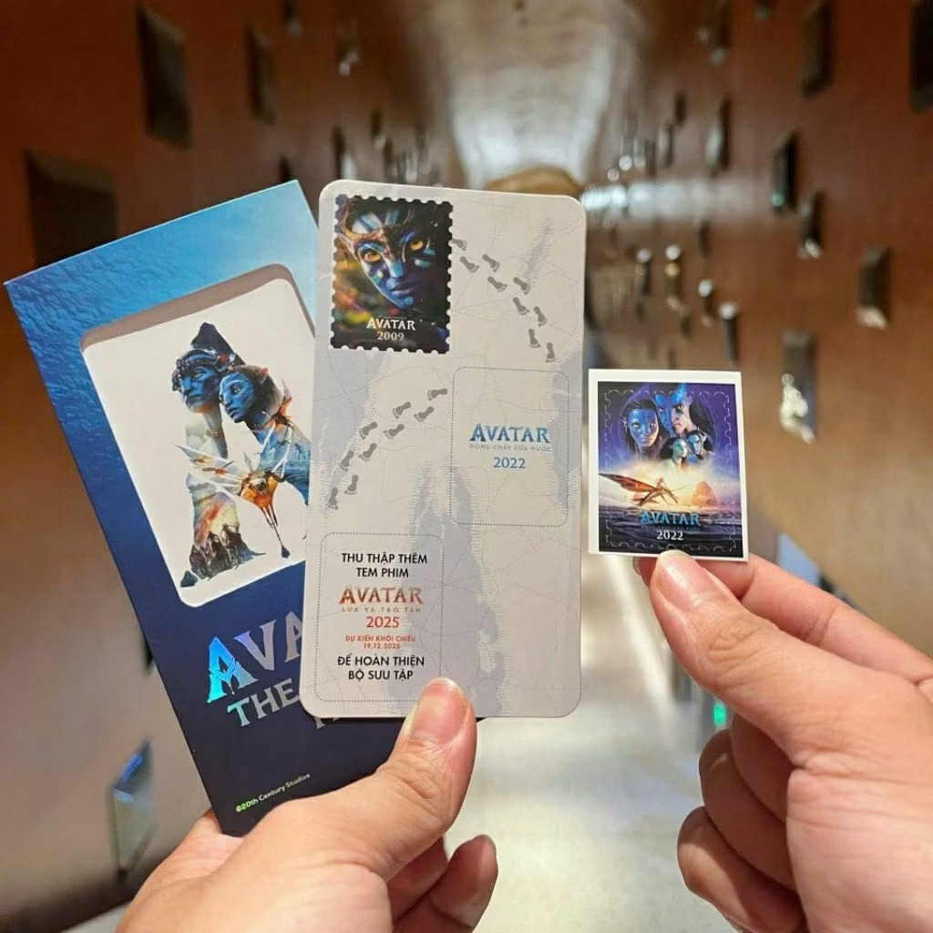 [CGV] AVATAR TRILOGY COLLECTIBLE CARD - TICKET Avatar Trilogy Pass ...