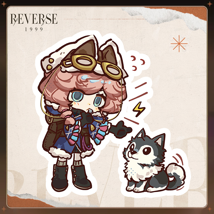 [Reverse 1999] Sticker Chibi Nautika, Moldir, Ulrich and Sonetto (16 ...