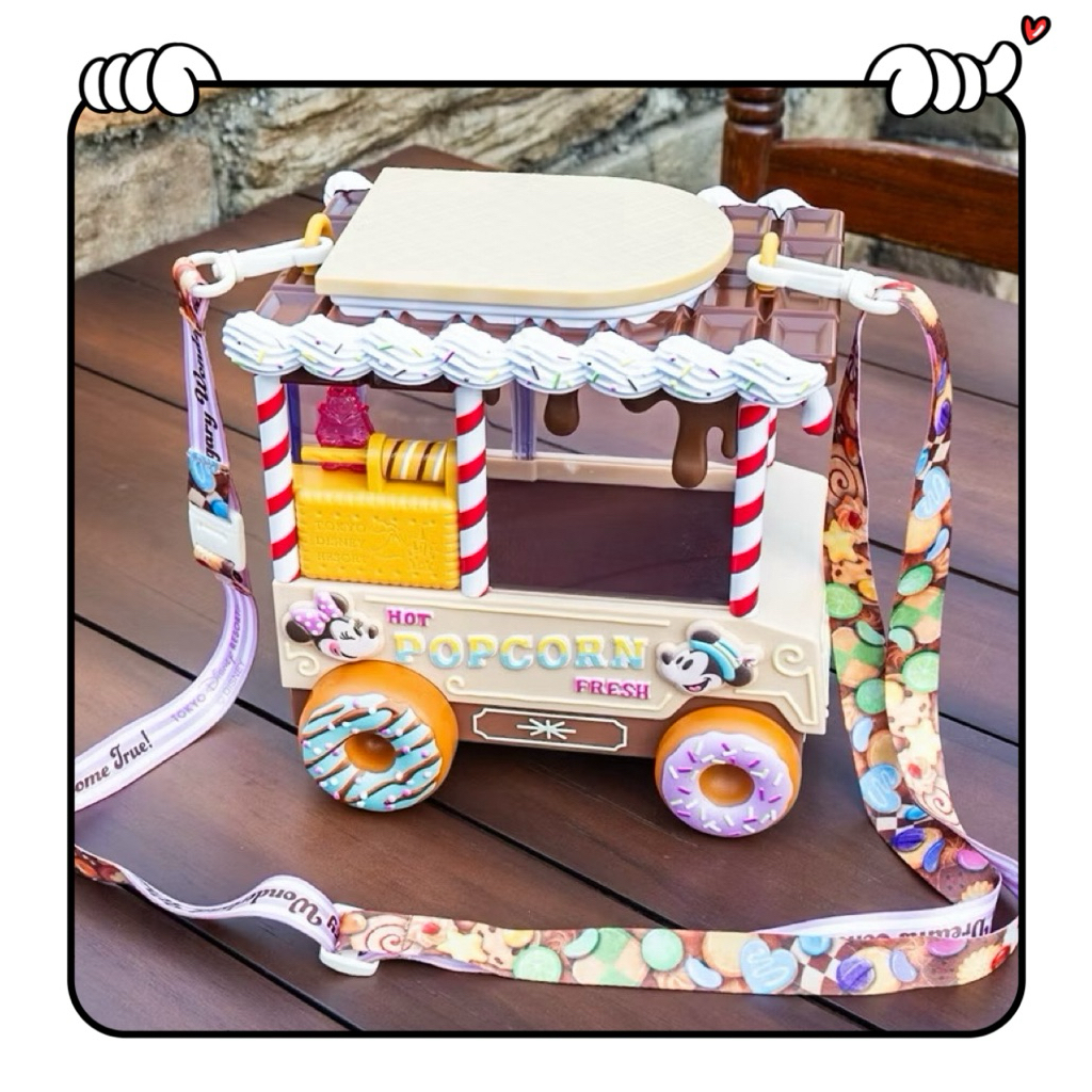 Tokyo Disneyland candy and corn box collection with cute strap for kids ...