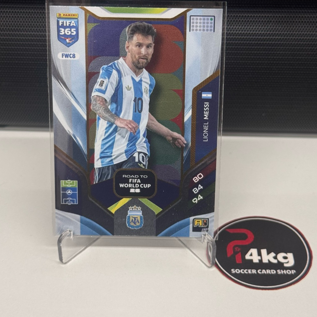 [RARE] Player card Lionel Messi Road to FIFA World Cup Panini 365 2026 ...