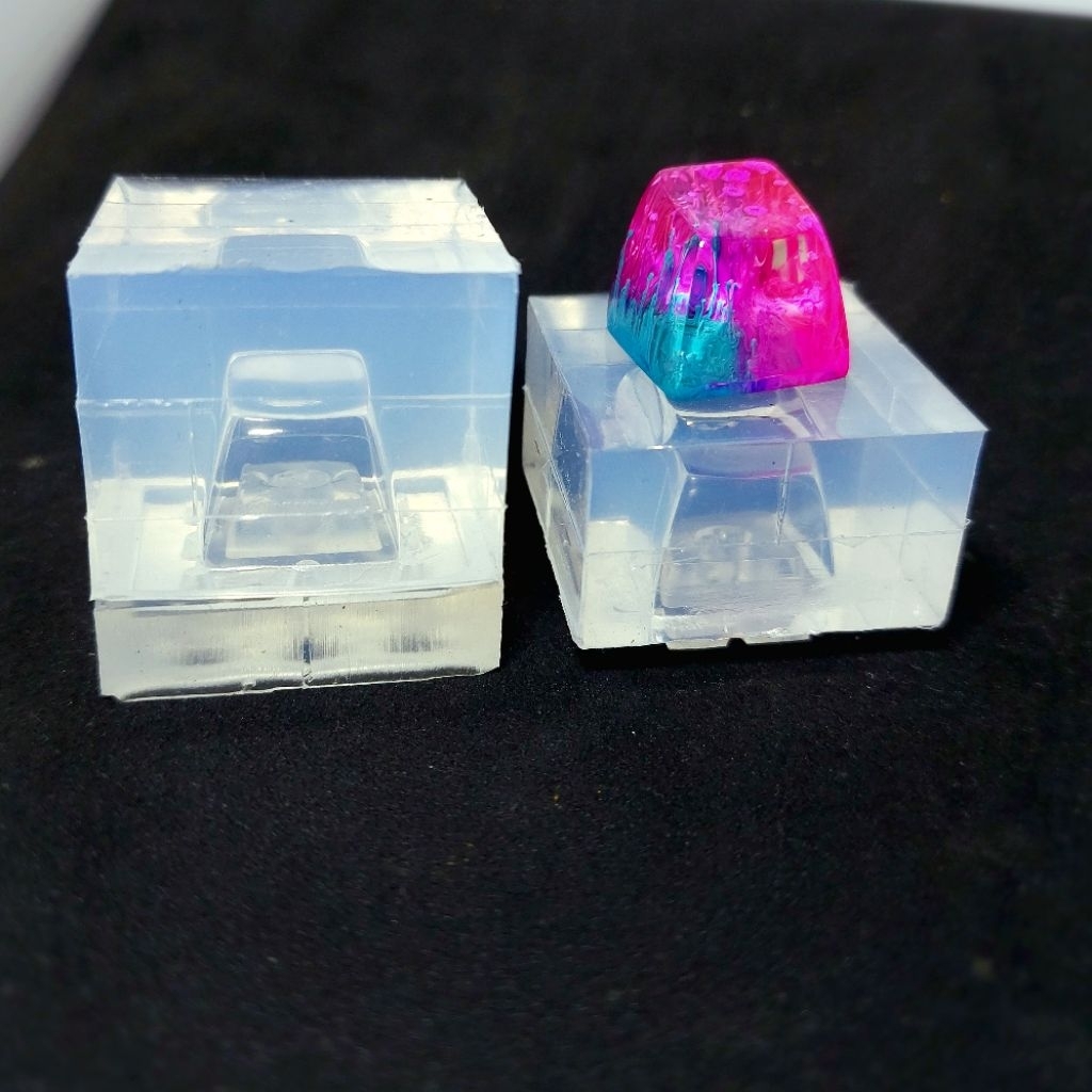 Silicone mold for making extremely glossy SA R1 profile keycap (no ...