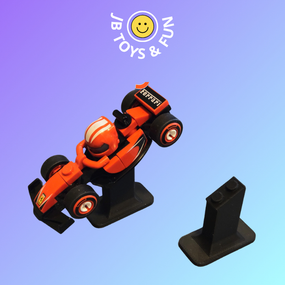 High quality 3D printed Lego mini F1 parking stand (1 car) | Shopee ...