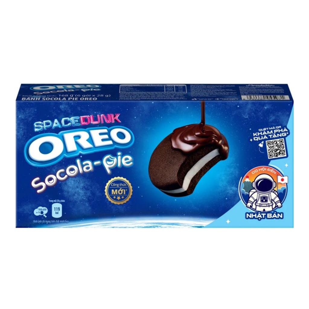 [NEW DATE] Pie Cadbury Oreo chocolate cake paper box 168g (Scl/B1 ...