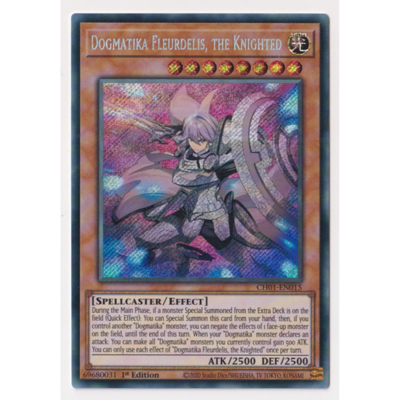 [KW2 Yugioh] [EN-UK] Card CH01-EN015 - Dogmatika Fleurdelis, the ...